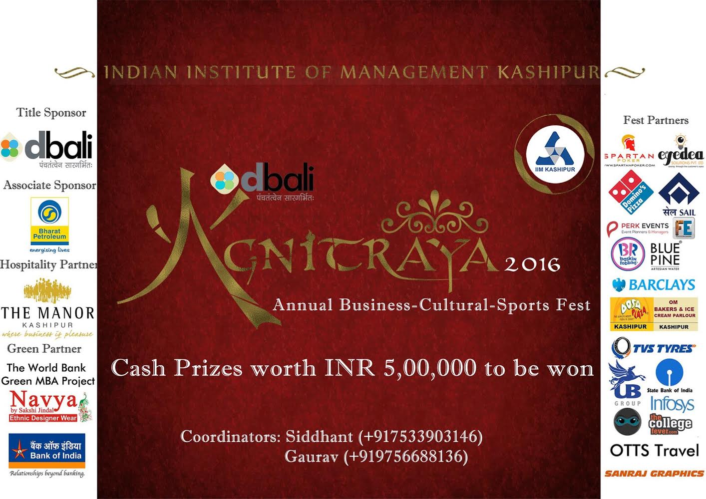 Agnitraya 2016 – The IIM Kashipur Blog